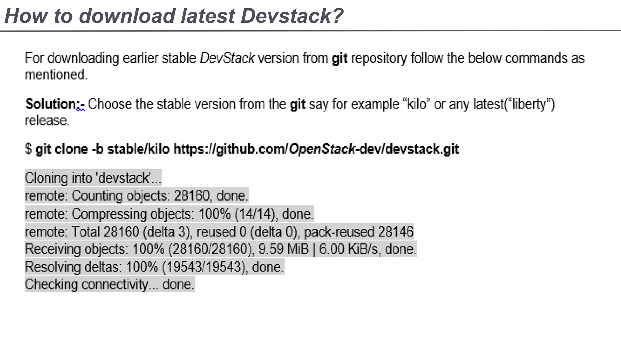 OpenStack Tempest and REST API testing | PPT