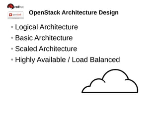 Red Hat Forum Tokyo - OpenStack Architecture Design | PDF