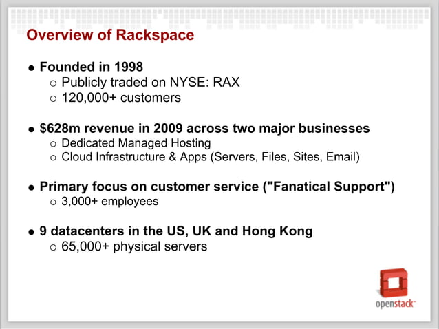 OpenStack Tutorial | PPT