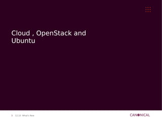 OpenStack & Ubuntu (india openstack day) | PPT