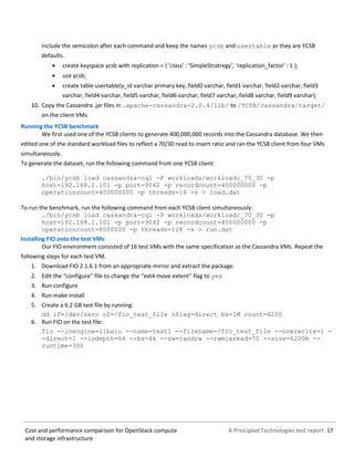 Cost and performance comparison for OpenStack compute and storage infrastructure | PDF | Cloud ...