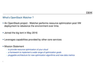 OpenStack Watcher | PPT