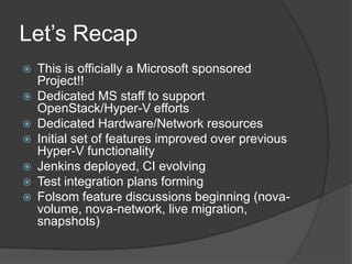 Openstack win final | PPTX | Cloud Computing | Internet