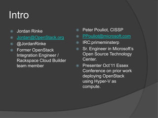 Openstack win final | PPTX | Cloud Computing | Internet