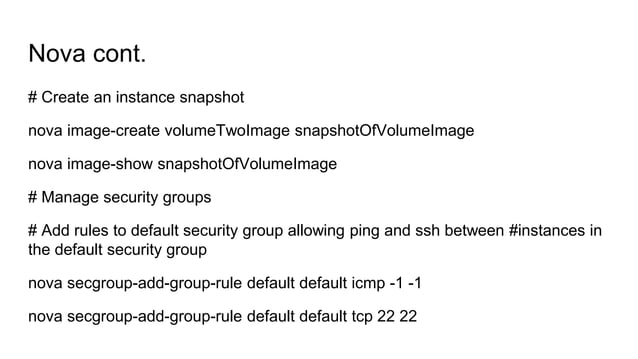 Openstack workshop @ Kalasalingam | PPTX