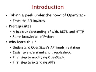 OpenStack API's and WSGI | PDF | Operating Systems | Computer Software and Applications