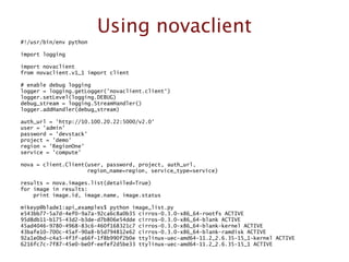 OpenStack API's and WSGI | PDF | Operating Systems | Computer Software ...
