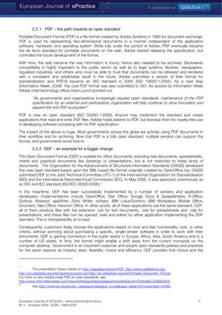 The Momentum of Open Standards - a Pragmatic Approach to Software ...