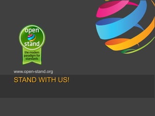 OpenStand – Principles for Open Standards and Open Development | PPT