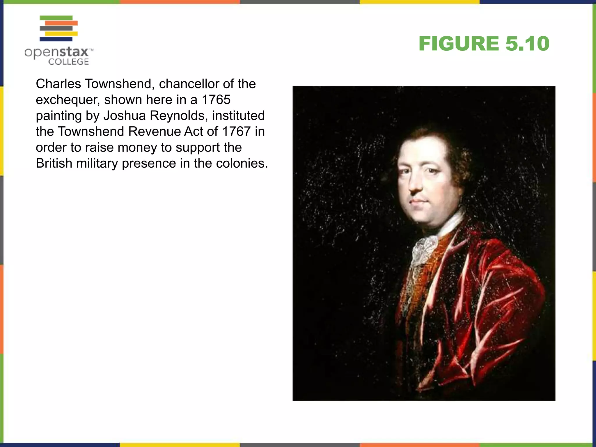 Open stax history_ch05 imperial reforms and colonial protests, 1763 ...