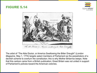 Open stax history_ch05 imperial reforms and colonial protests, 1763 ...
