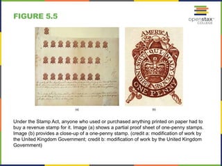 Open stax history_ch05 imperial reforms and colonial protests, 1763 ...