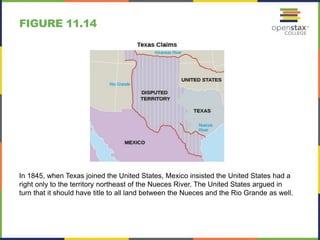Open stax history_ch11 a nation on the move - westward expansion, 1800 ...
