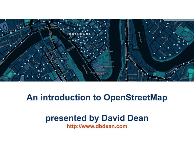 An Introduction to OpenStreetMap | PDF