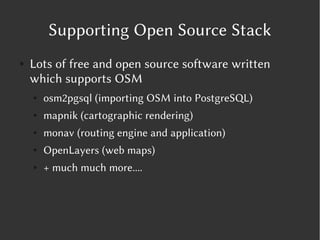 Open streetmap | PPT
