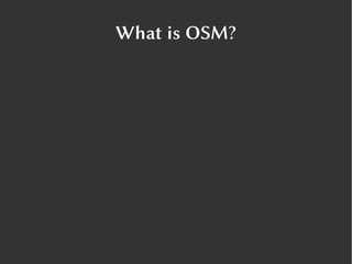 Open streetmap | PPT