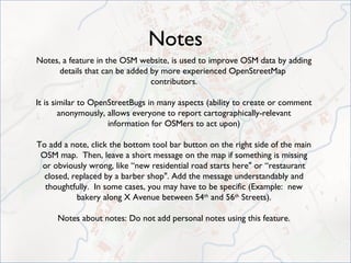 OpenStreetMap QA tools | PPT
