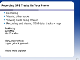 Openstreetmap on Your Phone | PPT