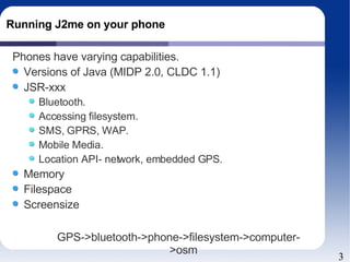 Openstreetmap on Your Phone | PPT