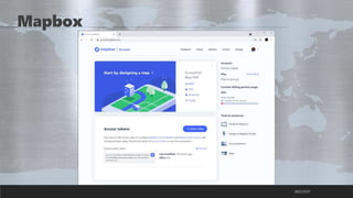 OpenStreetMap and Mapbox | PPT