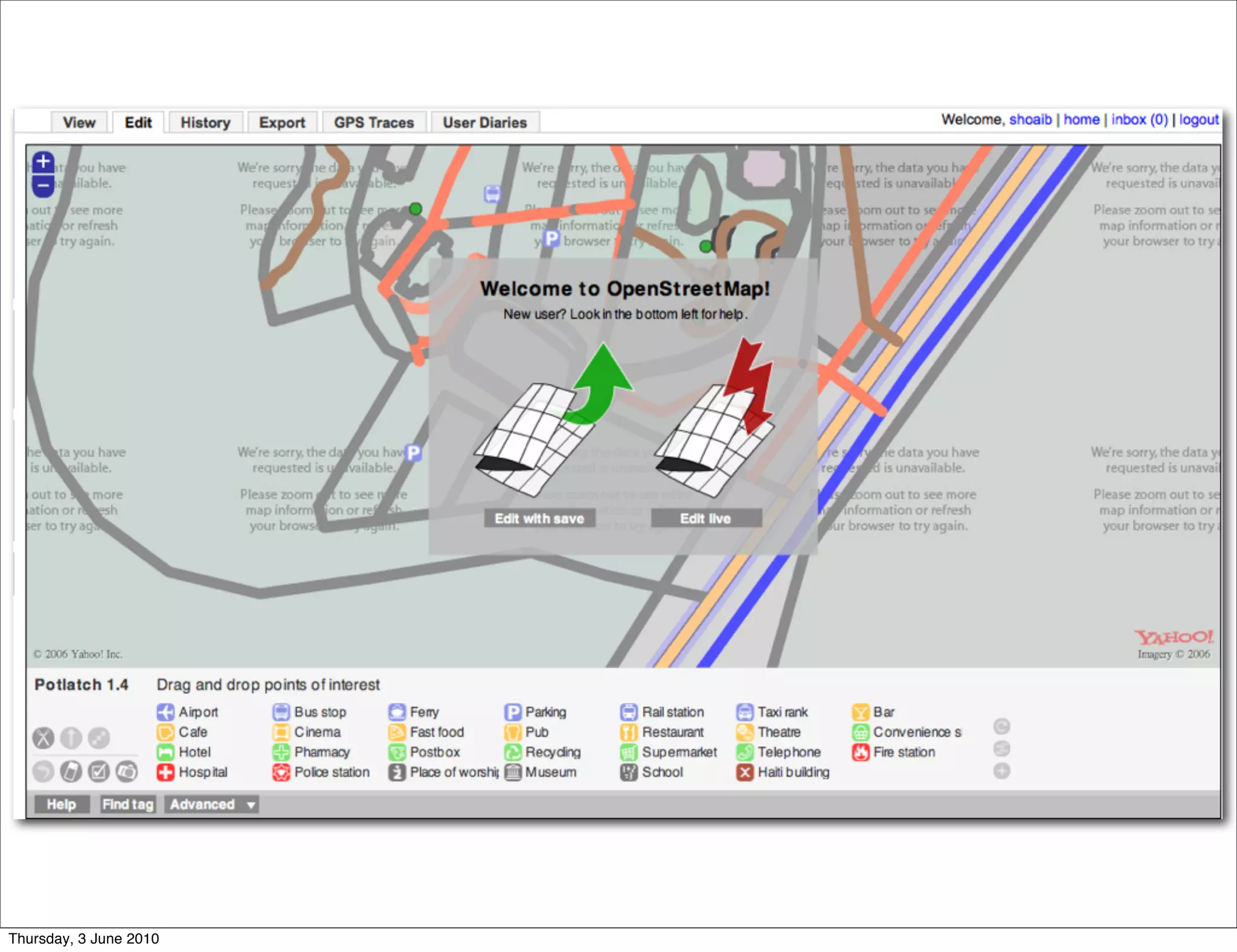 OpenStreetMap & Walking-Papers Workflow | PPT