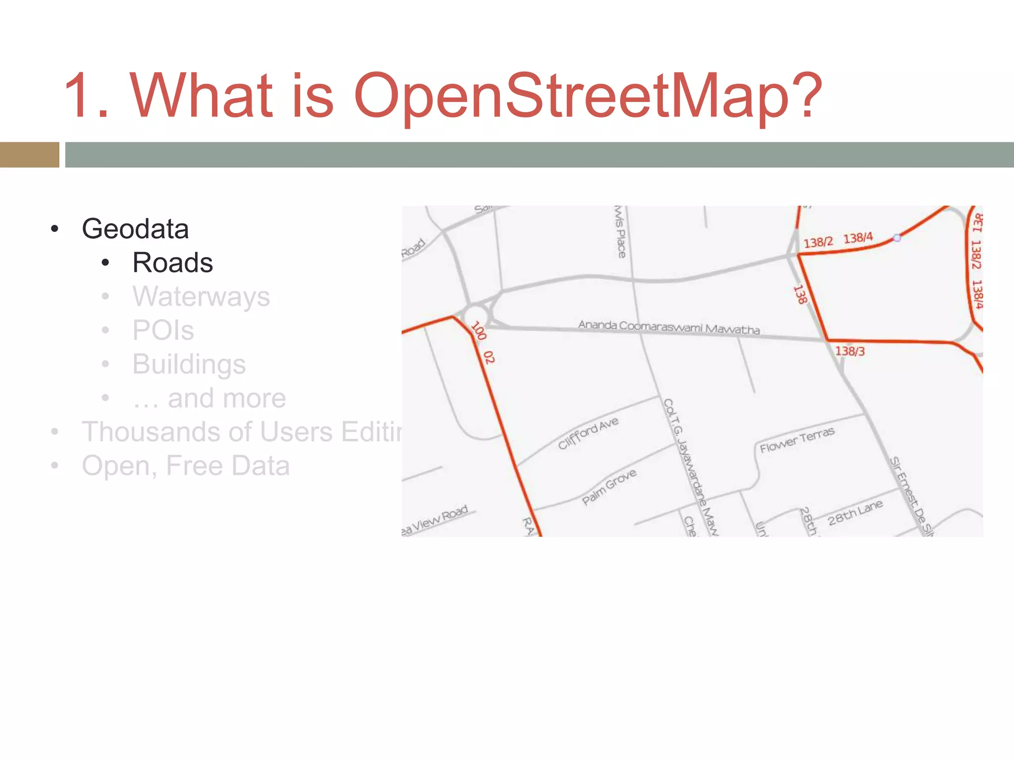OpenStreetMap Sri Lanka | PPTX