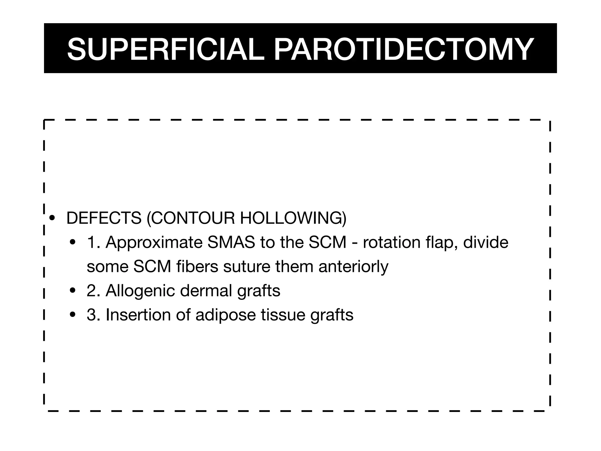 Parotidectomy superficial orlhns technique | PDF
