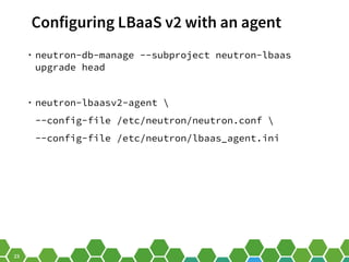 OpenStack Load Balancer as a Service (LBaaS) with openSUSE Leap | PPT | Free Download
