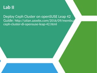 Integrating openSUSE Ceph Block Device & OpenStack | PPT