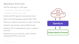 OpenSync: Open Source for Cloud to Device Enabled Services | PDF