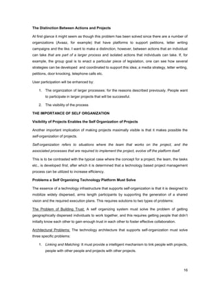 Open System Mobilization Platform 01.15.09