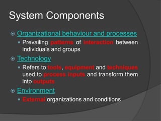 Open System Models | PPTX
