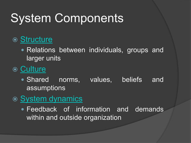 Open System Models | PPTX