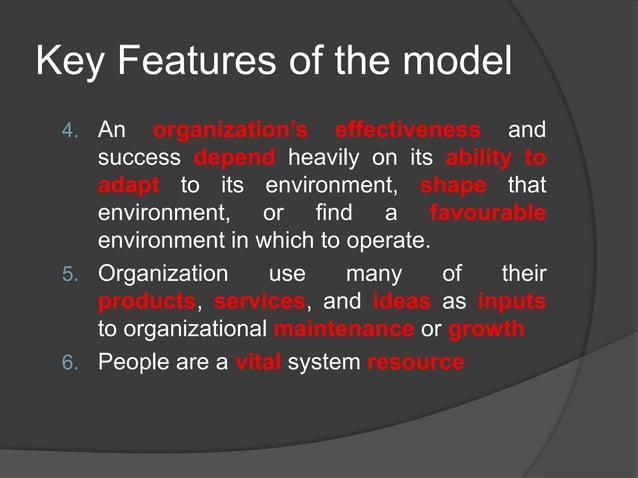 Open System Models | PPTX