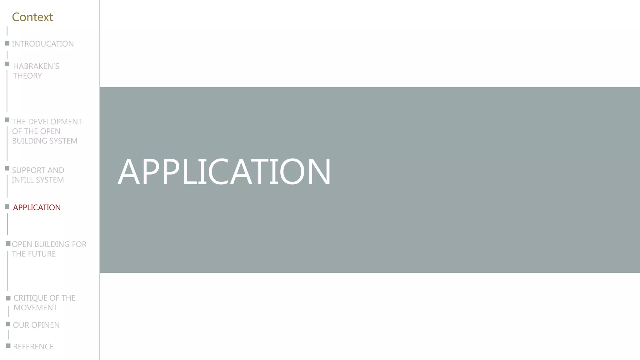 Open system (open building) | PPTX