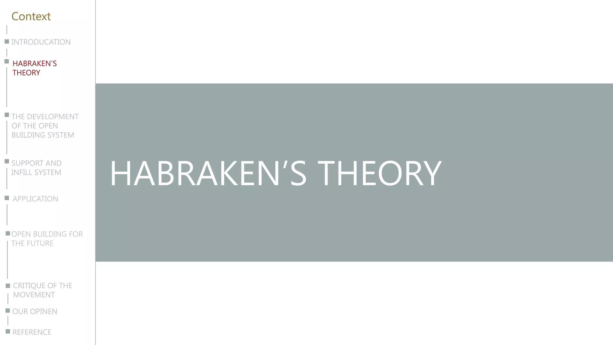 Open system (open building) | PPTX