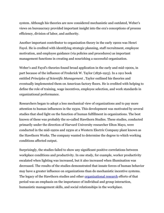 Open systems theory | DOCX | Environment | Science