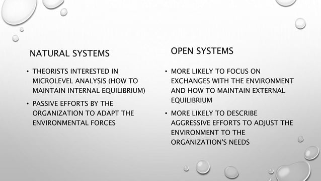 Open system theory | PPTX
