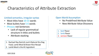 OpenTag: Open Attribute Value Extraction From Product Profiles | PDF | Food & Drink