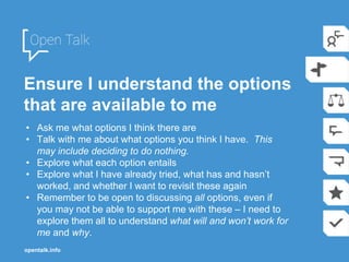Open Talk - Decision Making with young people: Children and Young ...
