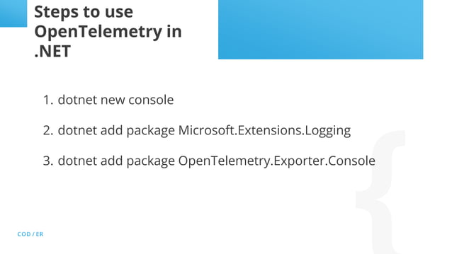 Introduction to OpenTelemetry in .NET
