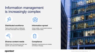 Rethink business with OpenText Core applications and services | PPT