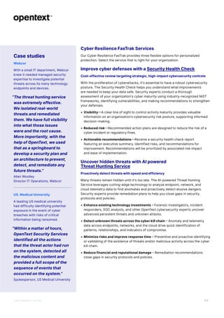 OpenText Cyber Resilience Fastrak | PDF