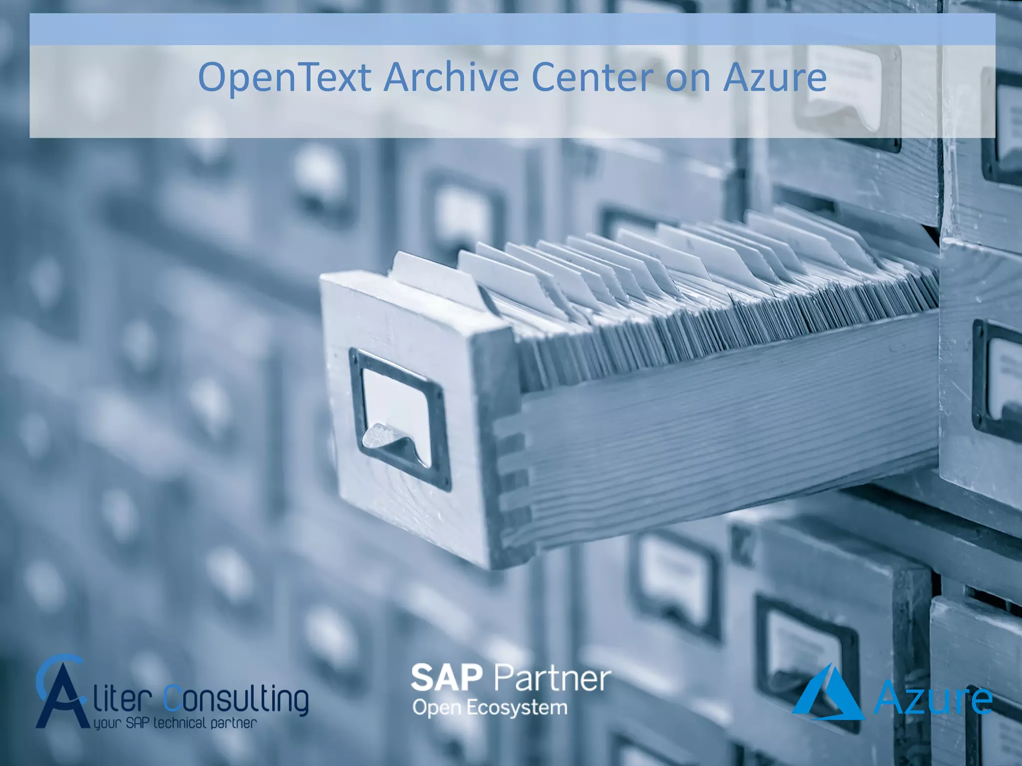 OpenText Archive Server on Azure | PDF