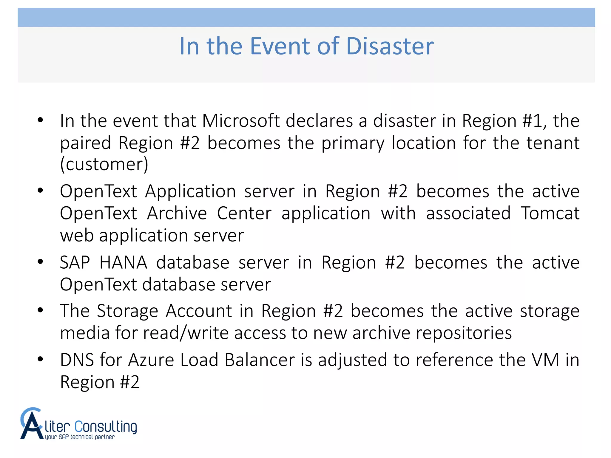 OpenText Archive Server on Azure | PDF