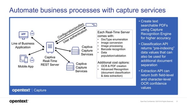 OpenText Captiva - What's new in Release 16 (EP5) | PPTX