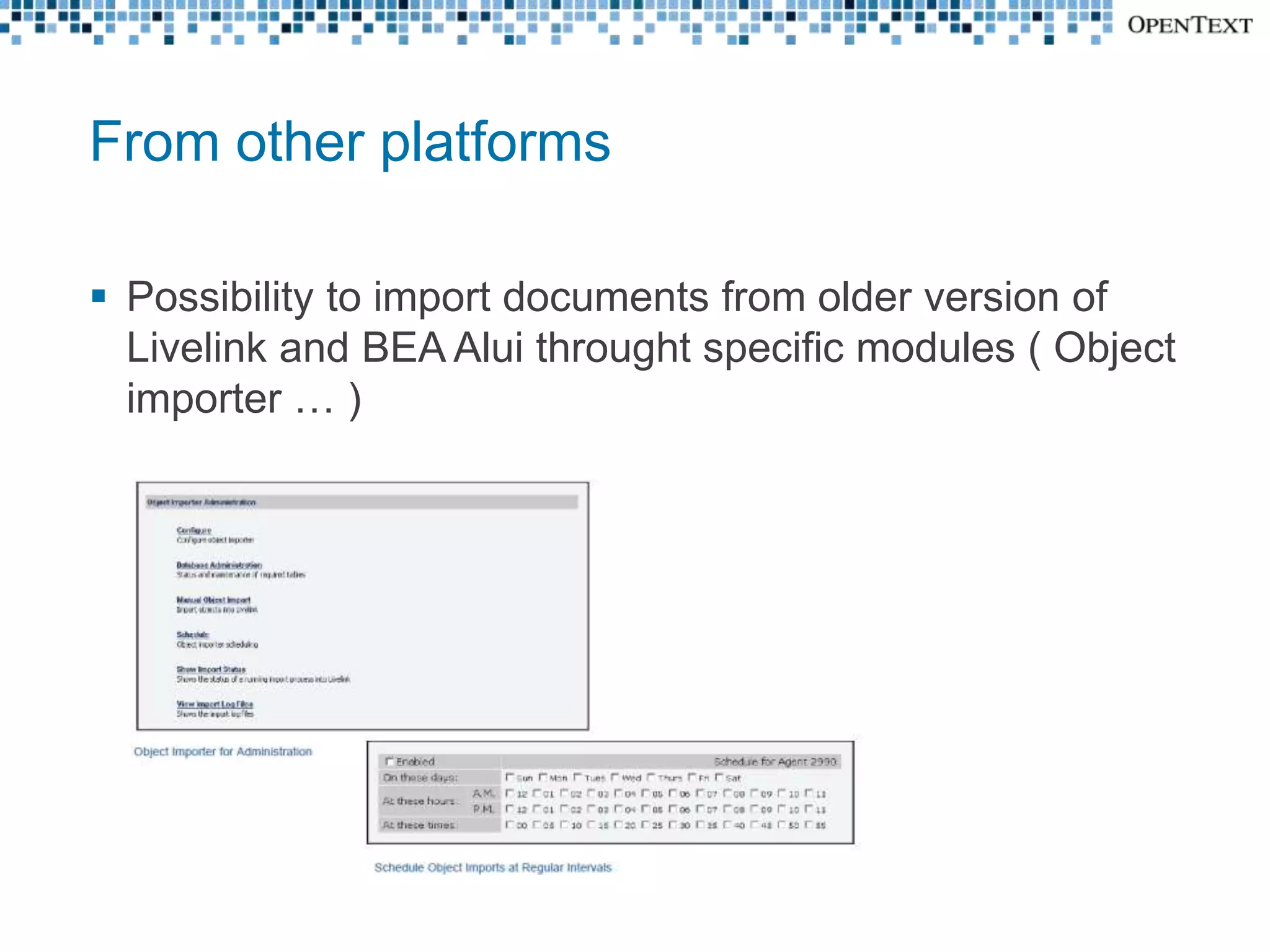 Open text content lifecycle management 2010 | PPTX