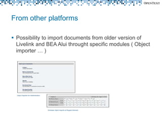 Open text content lifecycle management 2010 | PPTX