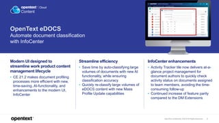 OpenText eDOCS – What’s new in CE 21.2 | PPTX