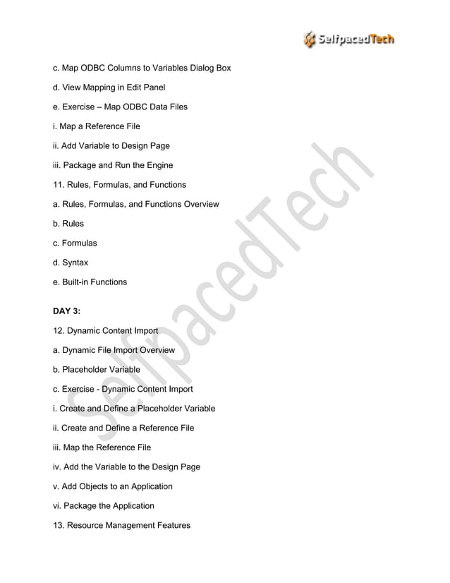 Opentext exstream dialogue online training | Opentext exstream dialogue ...